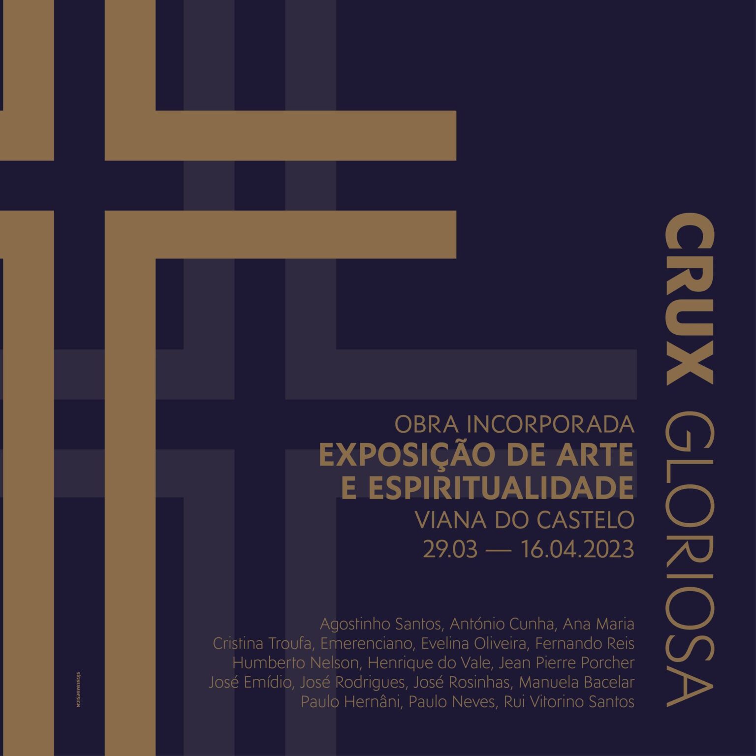 “CRUX GLORIOSA. Obra Incorporada. Arte e Espiritualidade” dá mote a ...