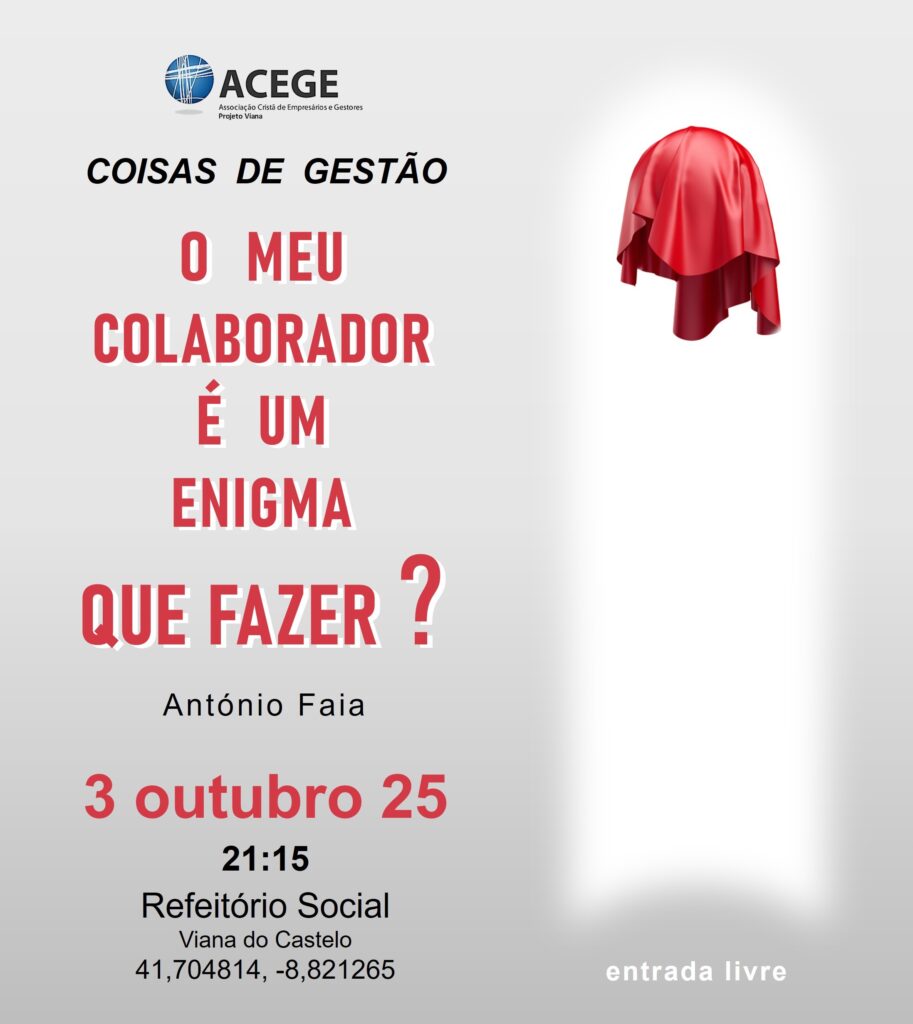 “O meu colaborador é um enigma. Que fazer?” dá mote a iniciativa do ...